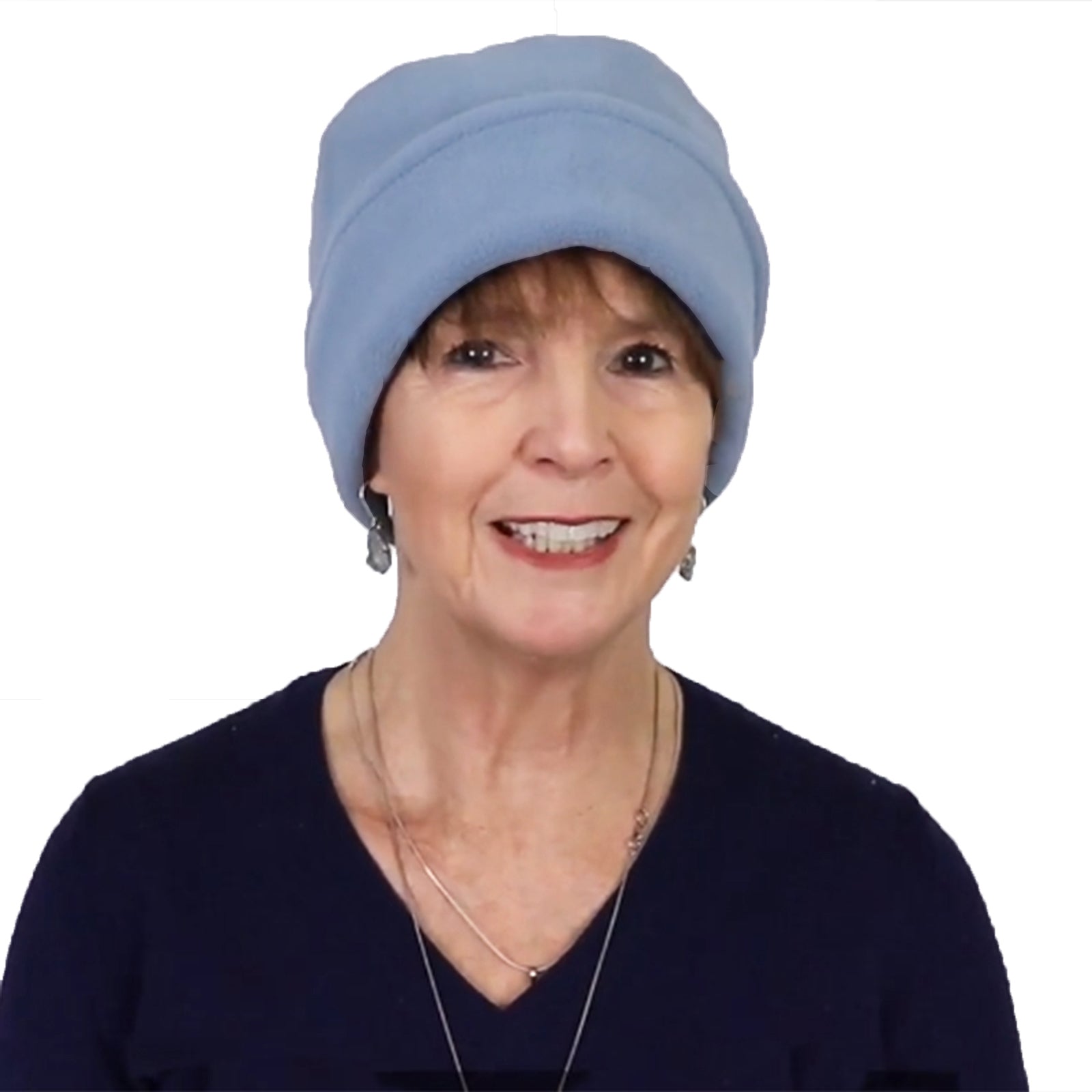Fleece Hats Women | Chemo Hats Winter| Pillbox Hat| Hats for Bald Heads ...
